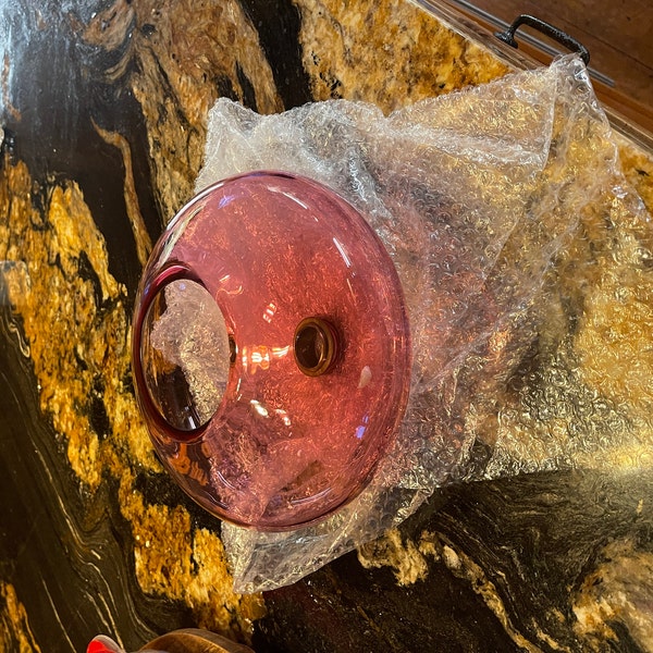 Coloured Glass Pendant Lights. Hand Blown Glass Pendants. Kitchen ...