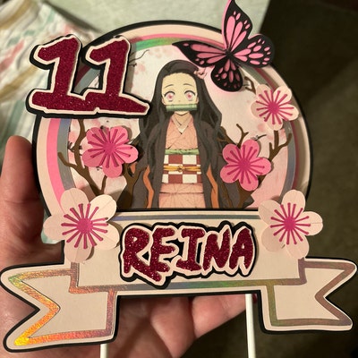 Personalized 3D Cake Topper, Anime Cake Topper, Manga Cake Topper ...