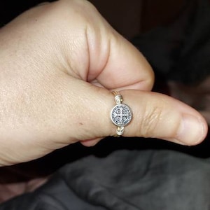 Wire Wrapped Jesus Ring Divine Mercy - Etsy