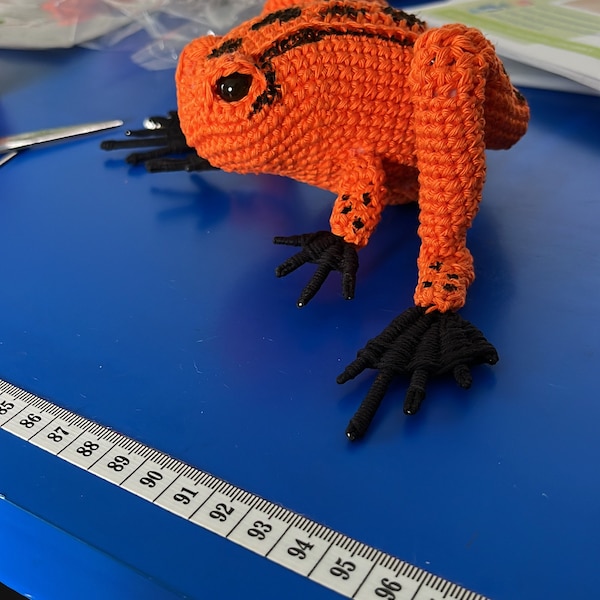 Crochet Ordinary Frog PATTERN Tutorial PDF Realistic Crochet DIY Gift ...