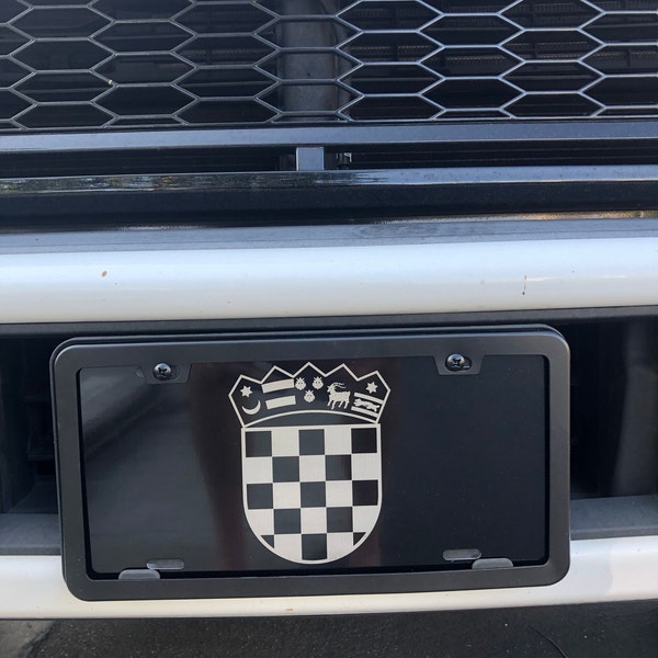 Mexican American Decorative Front Car Plate - Etsy