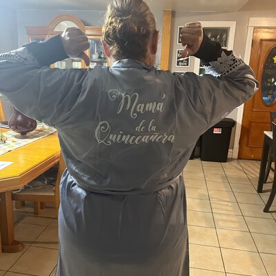 Mis Quince XV Robes, Bridesmaid Robes, Birthday Gifts, Sweet 16 Gifts ...