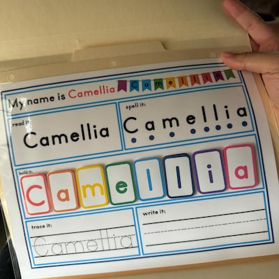 Kindergarten-1st Grade Learning Binder Ages 5-7 - Etsy