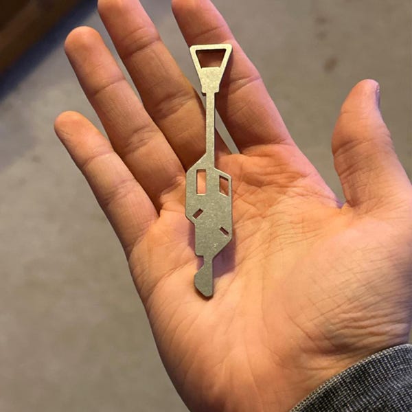 SOLID METAL Jedi Temple Guard Keys Cosplay Star Wars the Clone Wars ...