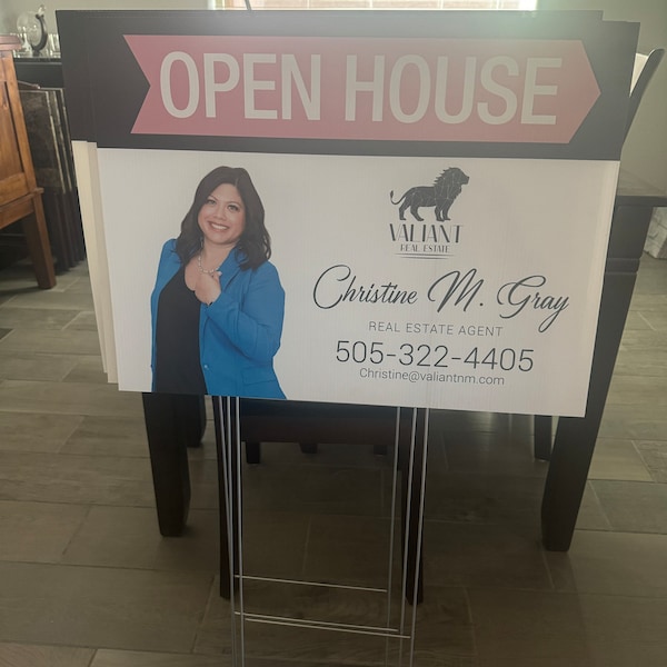 Real Estate Yard Sign #8 | for Sale Sign | Property Sign | Listing Sign ...