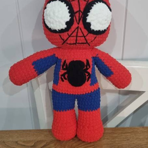 Low Sew, Hero Spider Chibi PDF Pattern Instant Download (amigurumi ...