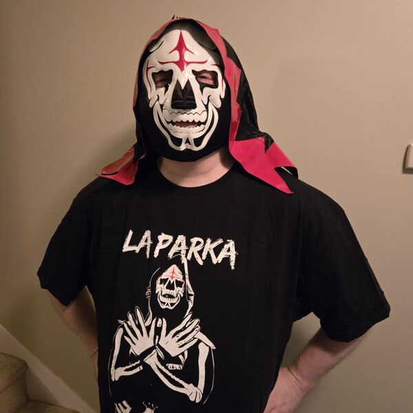 La Parka Nacho Libre Patch Lucha Libre Patch - Etsy