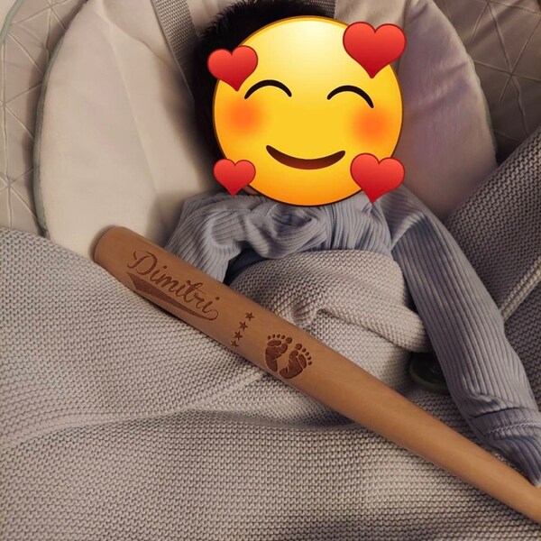 Mini Baseball Bat Laser Engraved Custom Bat Personalized Engraving ...