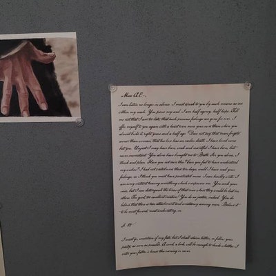 Mr Darcy's Letter to Elizabeth Pride and Prejudice Jane Austen Poster ...