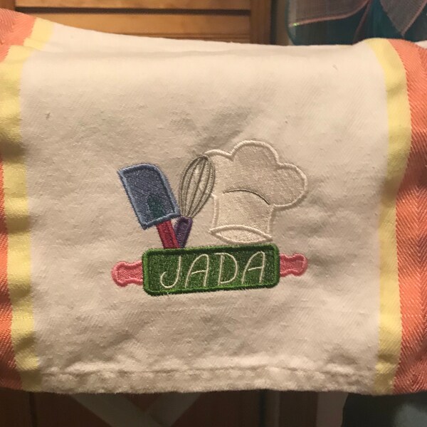 Get Cooking With Kitchen Chef Embroidery Designs - Customizable ...