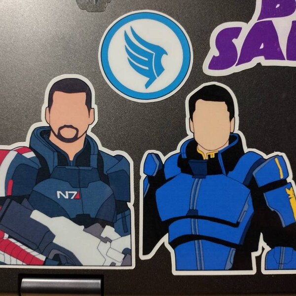 Mass Effect Stickers - Etsy