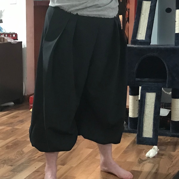 Cuffed Hakama Pants Sewing Pattern/downloadable PDF File and Tutorial ...