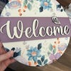 Succulent Door Welcome Sign, a Fun Housewarming Gift for Plant Lovers ...