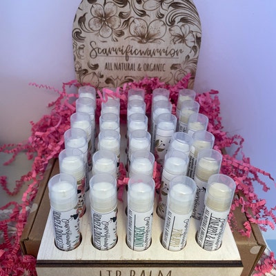 Lip Balm Display With Sign - Etsy