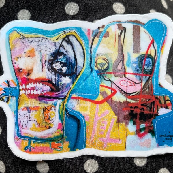 Art Brut Art Print. arte outsider grezza, raccapricciante carina camera ...