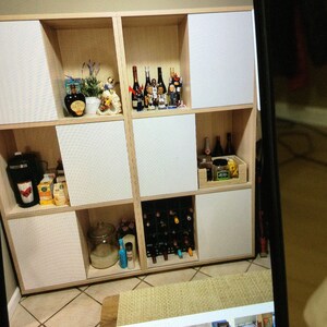 Modular Square Wine Rack Fit to Any Space Hold Over 30 - Etsy