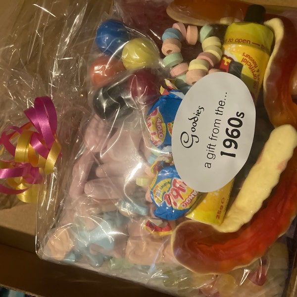1990s Sweets Gift by an Authentic Sweet Shop, Sweet Gift, Retro Sweets ...