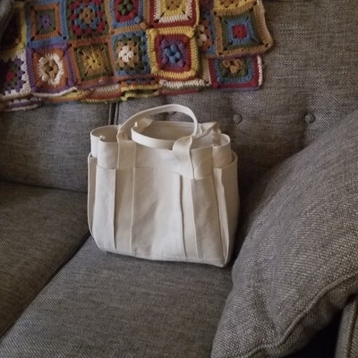 Multi-pocket Grocery Tote ONE SIZE Sewing Pattern Shopping Bag Pattern ...