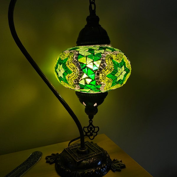 10 Variation Turkish Lamp Mosaic Table Lamp Turkish Moroccan Lamp ...