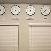 Time Zone Clock Sign World Clock Sign Acrylic Sign for Wall Clocks ...