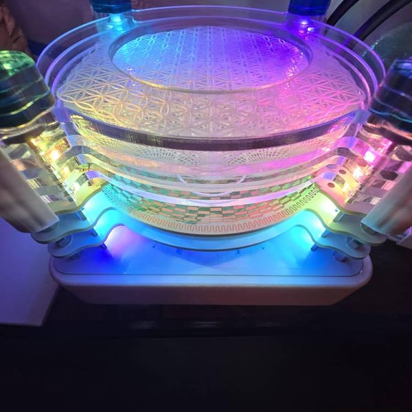 Tesseract Sacred Geometry Crystal Grid for Mediation Altars, Mini Altar ...