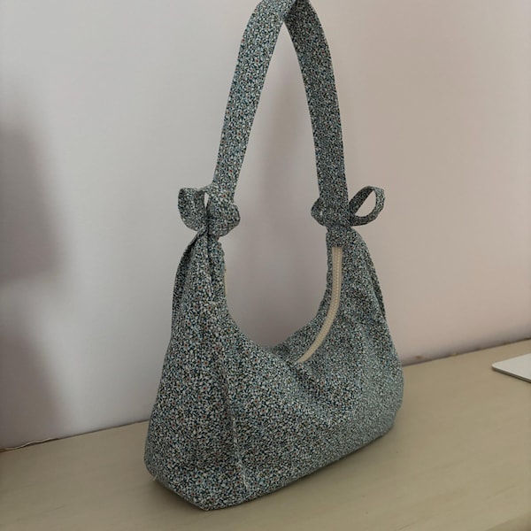 Mini Shoulder Bag With Ribbons and an Inner Pocket - PDF Sewing Pattern ...