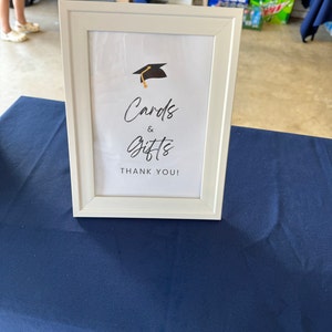 EDITABLE Graduation Party Signs Template Bundle, Printable Graduation ...