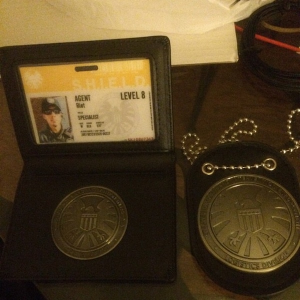 Marvel's Agents of Shield and Avengers ID Badges - Etsy
