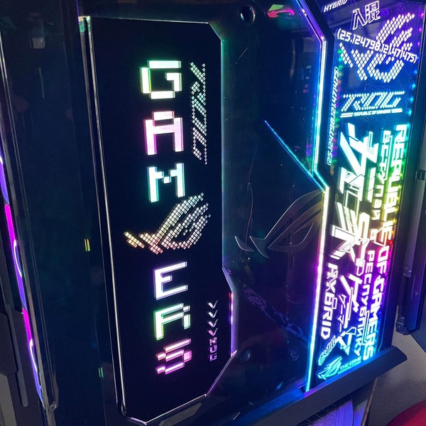 Custom ARGB Light Panels for ASUS ROG Hyperion GR701 Case - Etsy