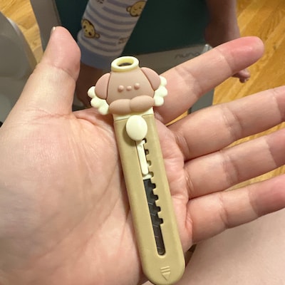 Kawaii Cute Cat Mini Paw Box Cutter, Retractable Safety Tool, Utility ...