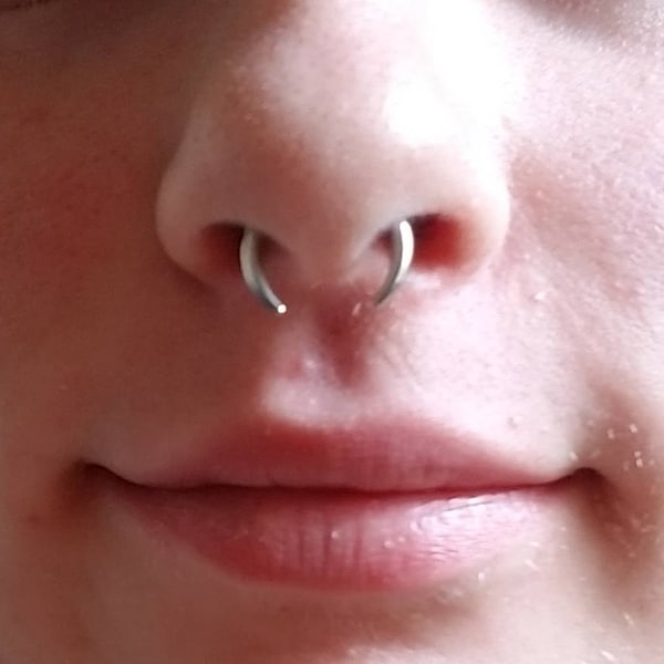 Septum Stretching Kit Silver Set of 4 Surgical Steel Pinchers Tapers ...