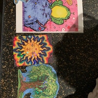 Original Trippy Doodle, Trippy Wall Art, Weird Art, no Luck - Etsy Canada