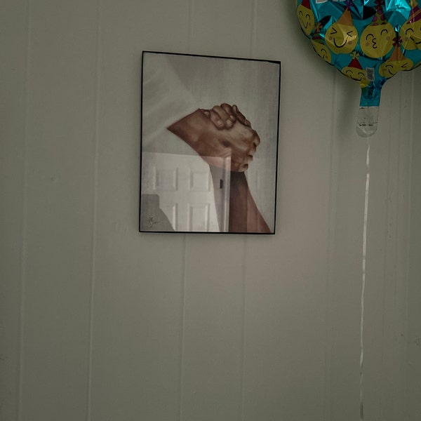 Jesus and Police Officer Artwork, their Sacrifice, Art Print, First ...