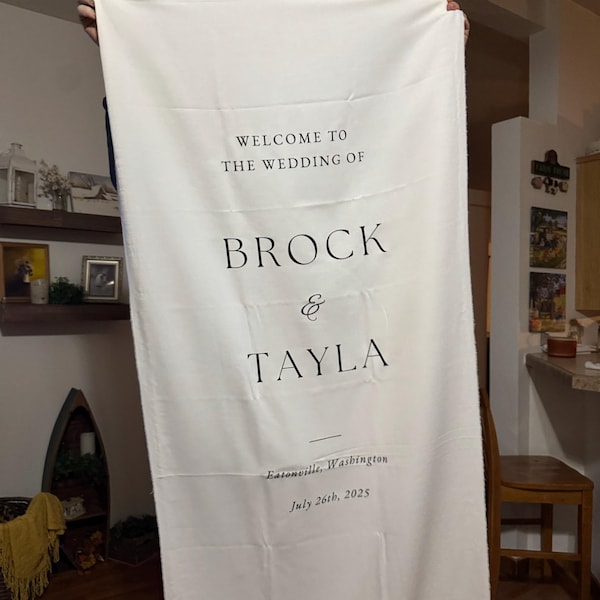 Fabric Bar Sign, Wedding Bar Menu, Custom Linen Bar Sign, Bar Sign ...