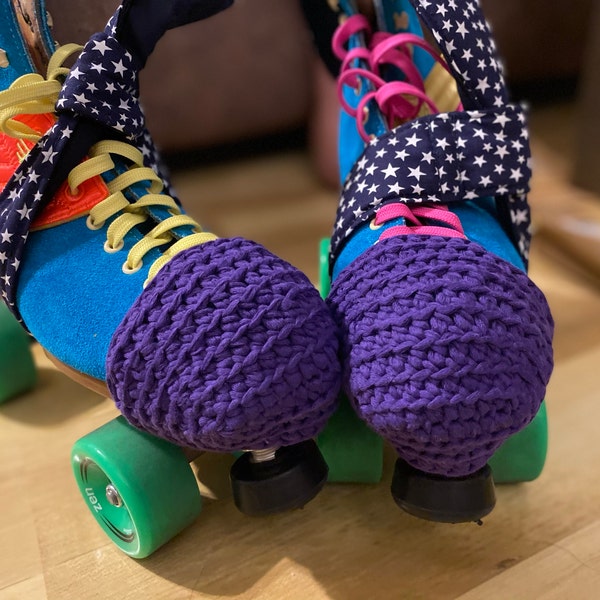 Roller Skate Toe Caps, Toe Guards, Roller Skate Toe Covers, Fuchsia Toe ...