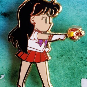 Guardian of Mars Enamel Pin - Etsy