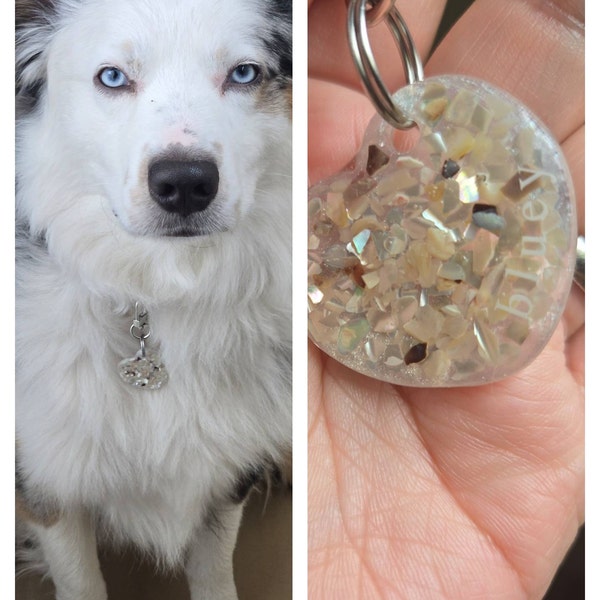 Rose Pet Tag- Custom Color 3D Printed Dog Tag, Cat Tag, Pet ID - Etsy