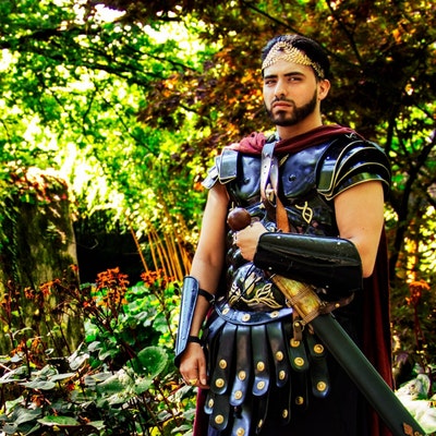 Knight's Cape Medieval Linen Cloak - Etsy