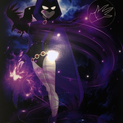 Teen Titans Raven Poster - Etsy