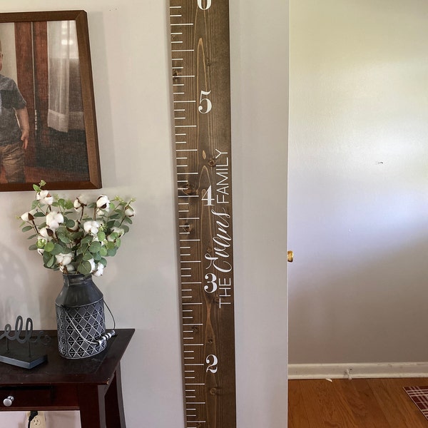 Height Board Ruler for Kid, Wood Measure Stick Growth Chart - Etsy