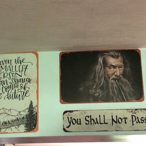 Let It Grow Metal Garden Sign Custom Garden Gate Sign Gardener Friend ...