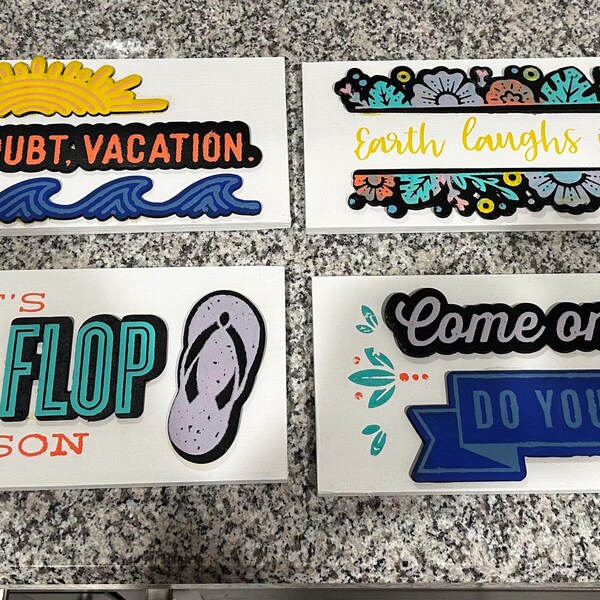 Set of 2 Rag Tie Trees Wood Cutouts, Unfinished - Wood Cut Tree Forms ...