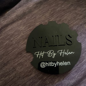 Personalized Lash Mirror Paddle Custom Engraved Acrylic Lash Tech Gift ...