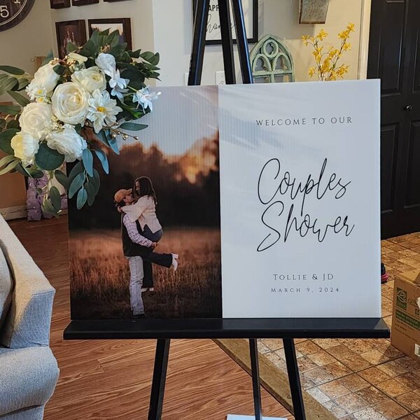 Digital Download Couples Shower Sign, Wedding Shower Welcome Signs ...
