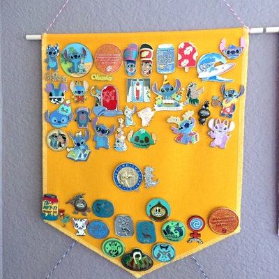 Large Pin Display, Pin Badge Display, Canvas Pennant, Enamel Pin ...