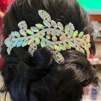 HOT FIX Trim 1-5 YARDS Gold Silver Metallic Rhinestone Glass Edging ...