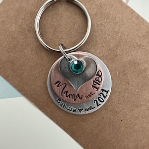 Personalized Godmother Keychain. Custom Gift for Godmother. | Etsy