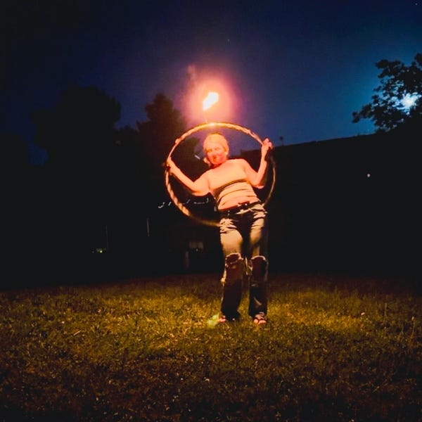 40" Beginner Travel Hula Hoop // Push Button Connector for Coiling - Etsy