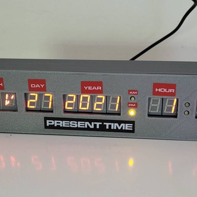 Back to the Future Time Circuit Clock, BTTF Prop Replica, Movie Prop ...