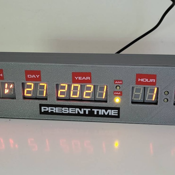 Back to the Future Time Circuit Clock, BTTF Prop Replica, Movie Prop ...